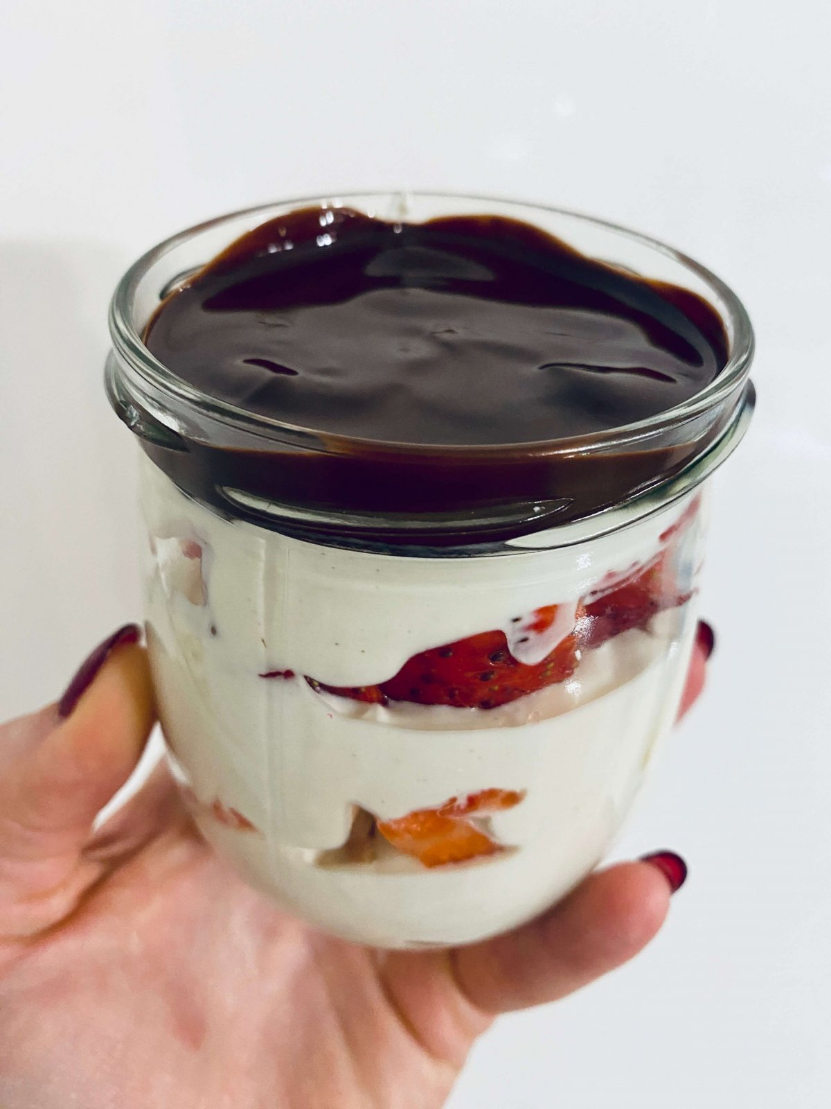 Tvarohový dezert do skleničky | Bc. Martina Jandová